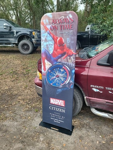 citizen watch display Sign Marvel's And Disney | eBay