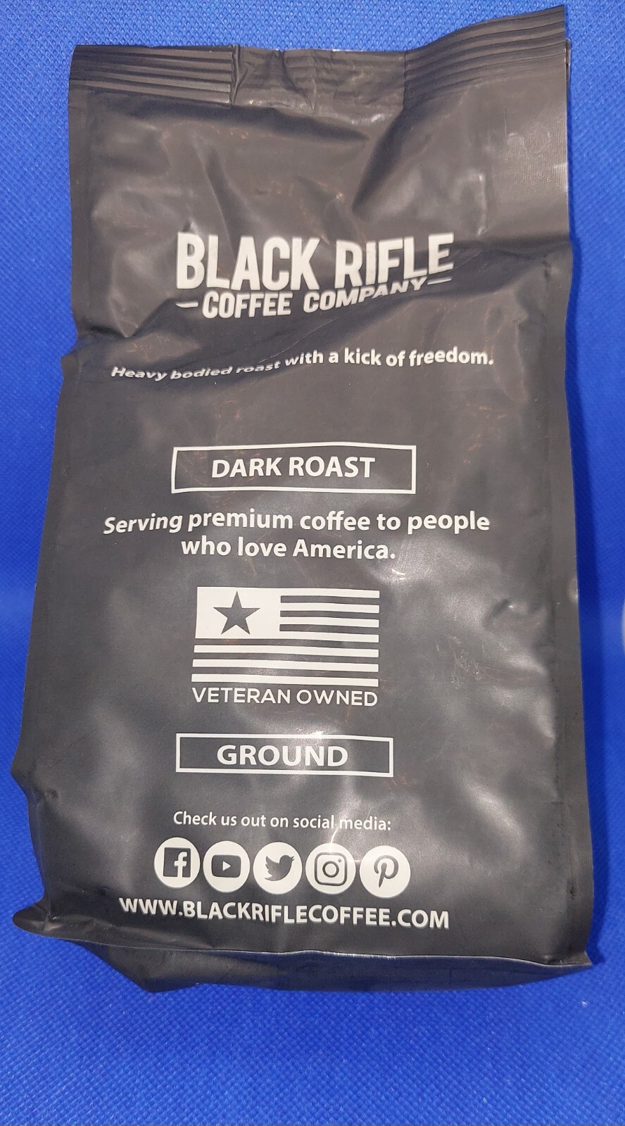 Black Rifle Coffee Company Freedom Fuel Dark Roast Ground 12 Oz Bag for ...