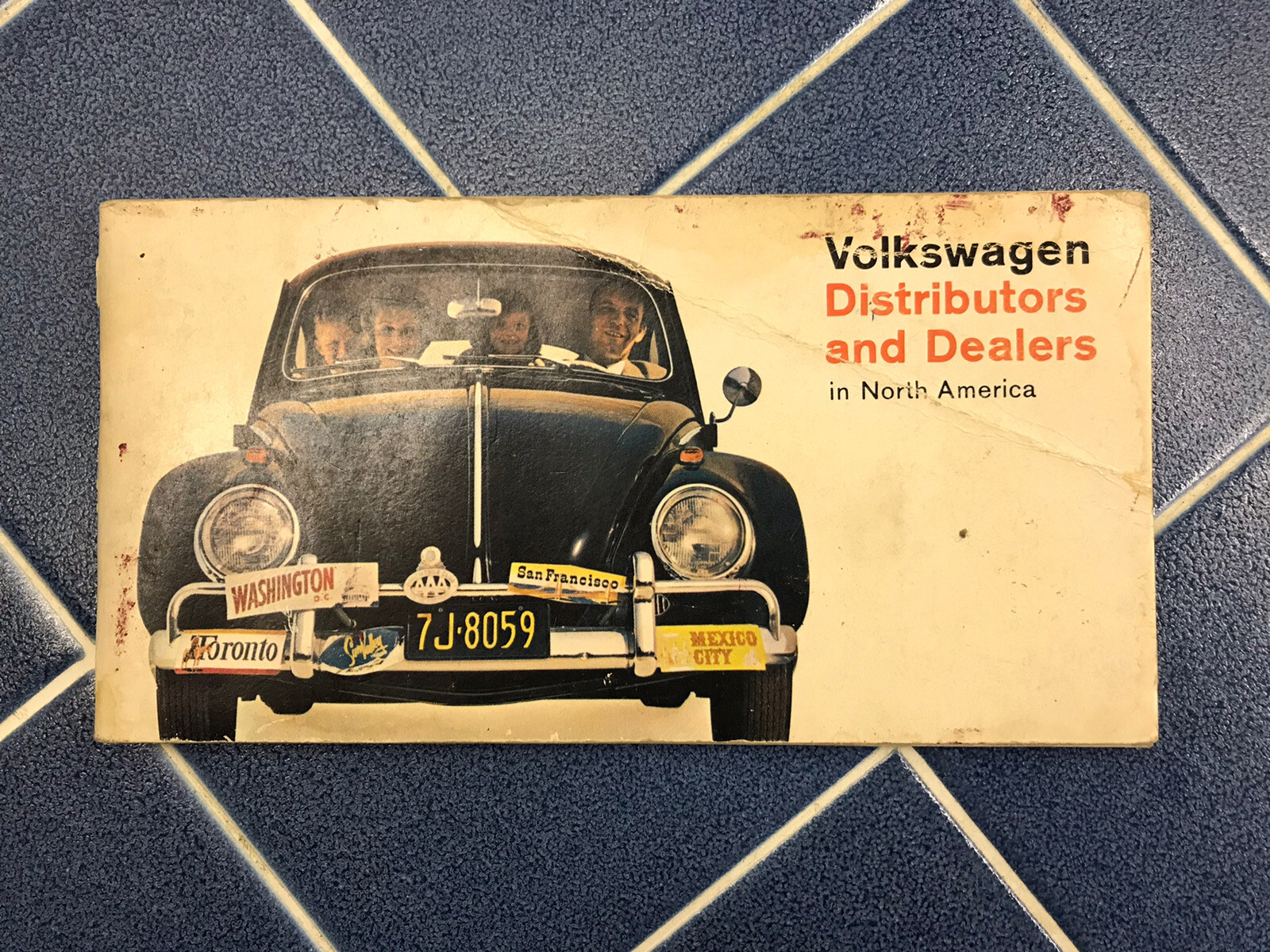 Vintage VW Distributors And Dealers Booklet Volkswagen 1960’s Bug Bus ...