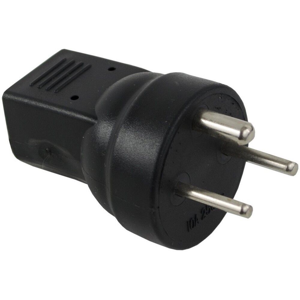 Denmark to US 3 Prongs Travel International Plug Adapter Conntek 30064 ...