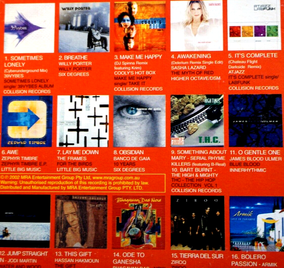 A Collision Of Styles - MRA 2002 Sampler - CD, VG | eBay UK