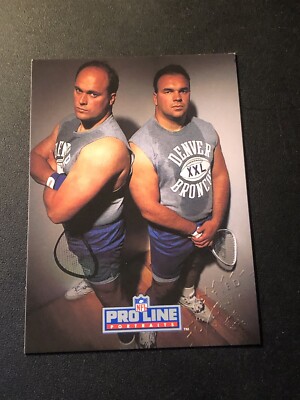 1992 Pro Line Portraits Auto Dave Widell Doug Widell #DWDW Rookie Auto ...
