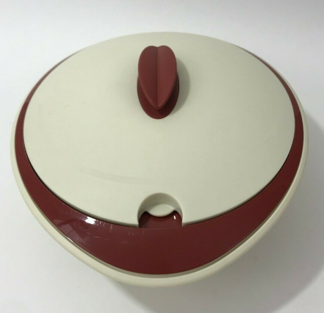 Tupperware Microwave Insulated Heat Serve/Store Bowl 4948B-1,5005A-1 ...