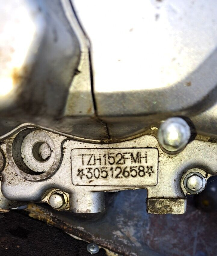 152FMH 110cc Engine Motorcycle Pit Bike W/Carb For Parts Smooth Action ...