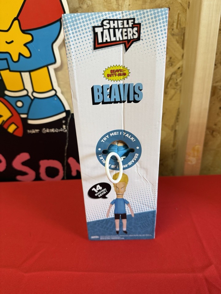 Beavis And Butthead Pull String Talking Doll Figure Beavis 12in Shelf ...