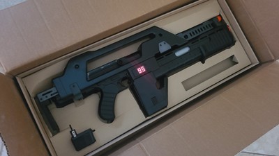 Matrix Limited Edition Custom Aliens Pulse Rifle Airsoft OD Green ...