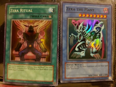 Zera the Mant PP01-EN11 + Zera Ritual PP01-EN10 SuperRare Unlimited ...
