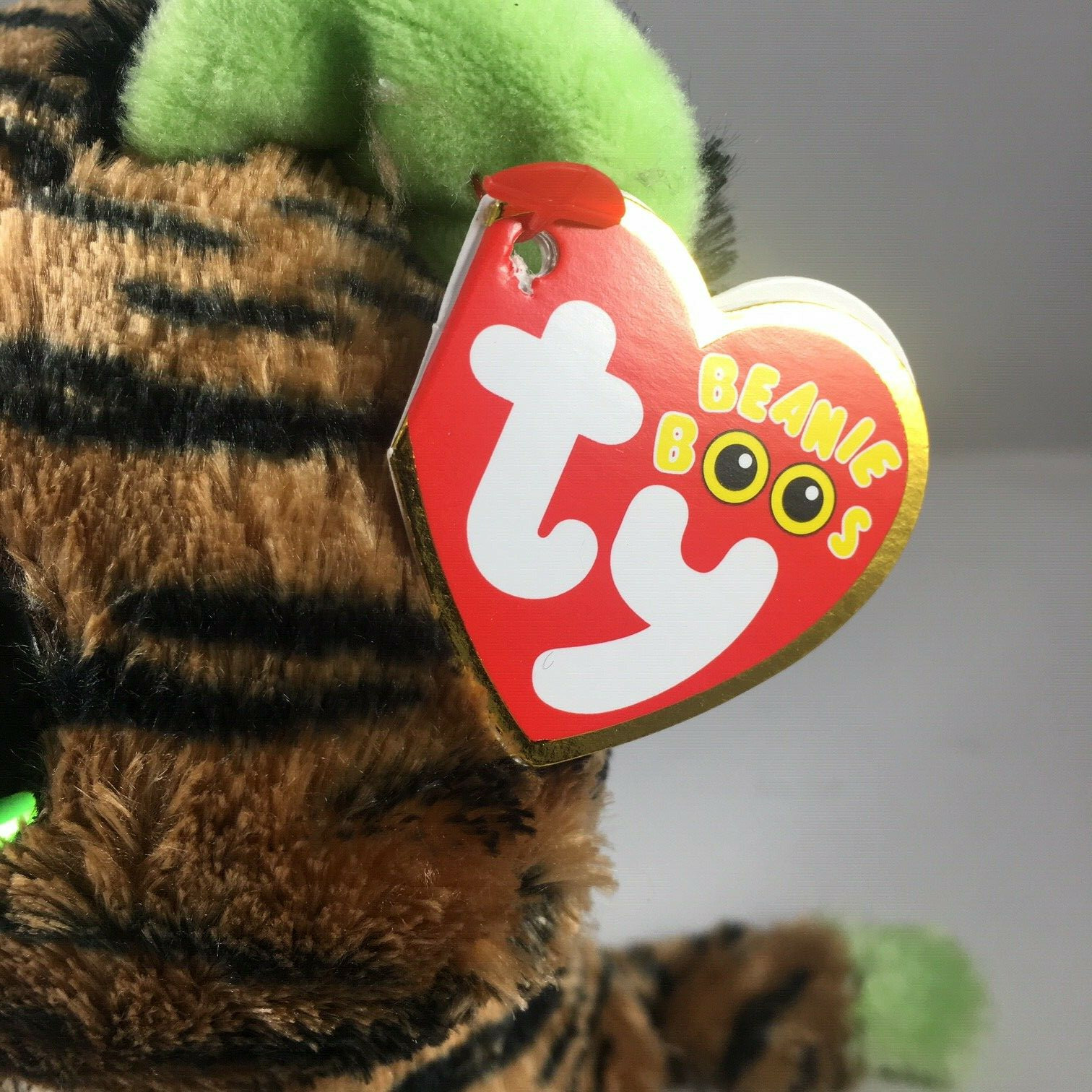 TY Beanie Boos - TIGGY the Brown Striped Tiger (6 Inch) NEW MINT WITH ...