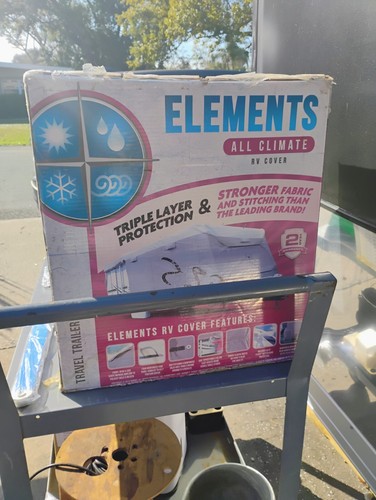 Elements All Climate RV Cover Travel Trailer Up To 20’ Tyvek-Brand New ...