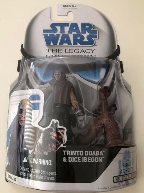 J Hasbro Star Wars Legacy Trinto Duaba and Dice Ibegon Bd37 2008 for ...