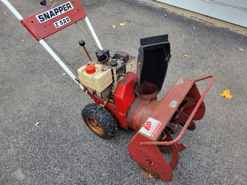 Snow blower Snapper, mod. I 522 | eBay