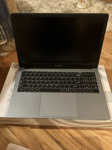 SGIN M15 Laptop 15.6 Inch, 4GB DDR4 128GB SSD Windows 11 *See Pictures ...