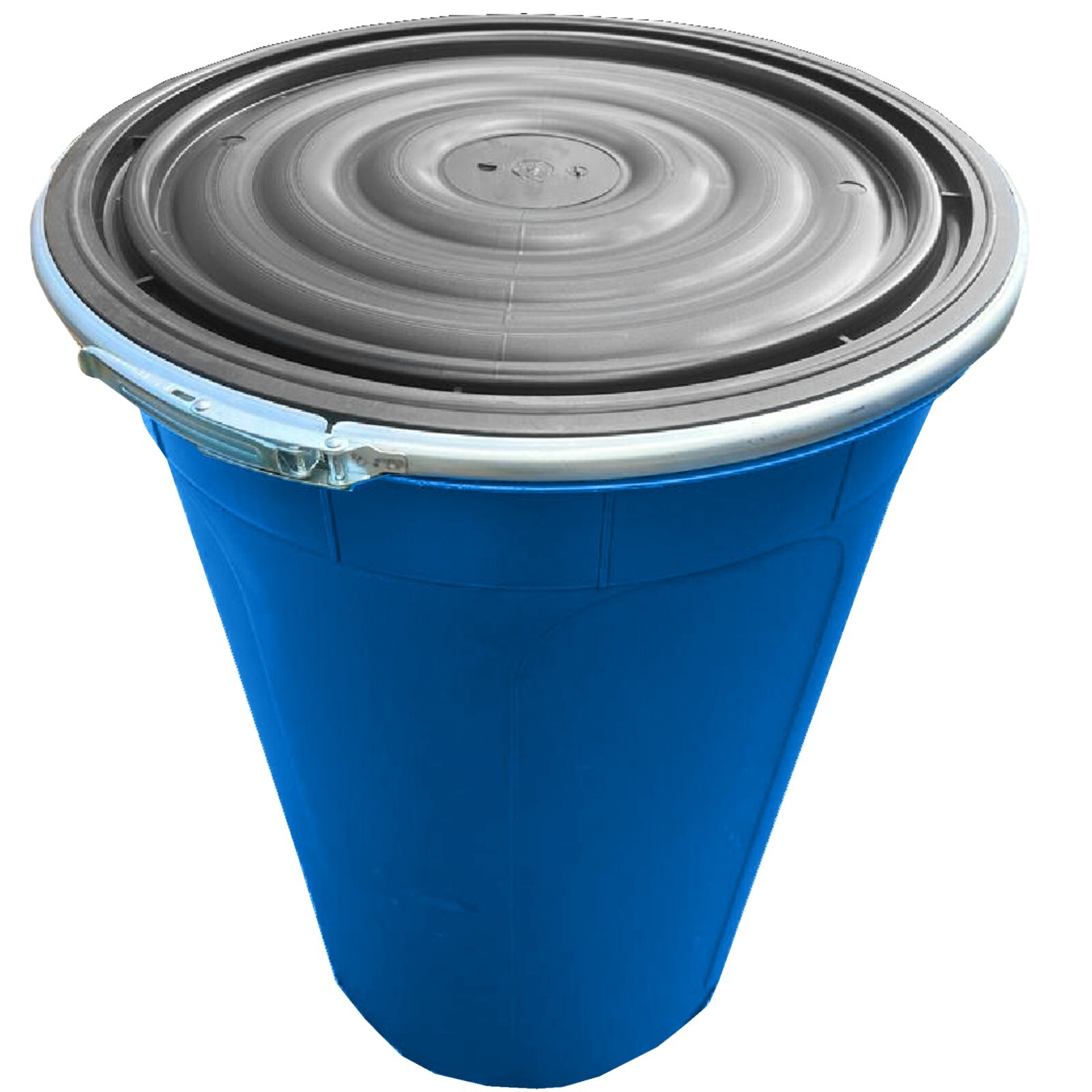 SHIPPING BARREL 210L 48 GALLON BLUE PLASTIC DRUM BARREL CONTAINER WASTE ...