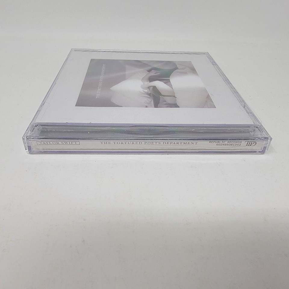 Taylor Swift The Tortured Poets Department CD SIGNED Insert TTPD NEW ...
