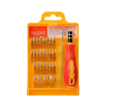 Trisonic Multifunctional Pocket Precision 32-in-1 Screwdriver Tip Set ...