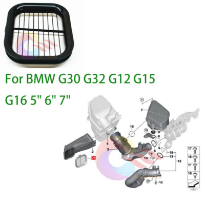 Engine Air Intake Hose Grille Debris Screen For BMW G30 G32 G12 G15 G16 ...