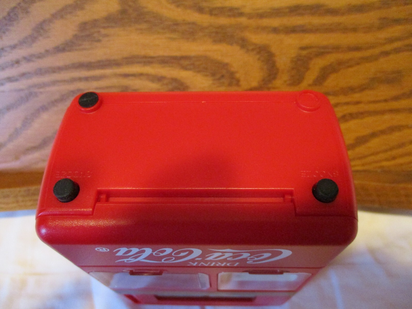 Vintage Coke Collectible Coca Cola Vending Machine Bank Digital Alarm ...