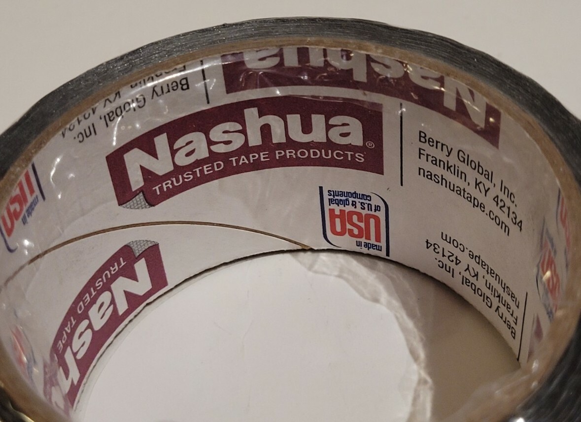 Nashua Tape 1.89" x 30 Yd. Dryer Vent Installation Tape New!!! | eBay