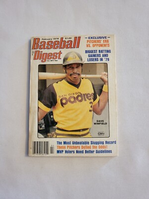 1979 February, Baseball Digest, Dave Winfield, (CP330) | eBay
