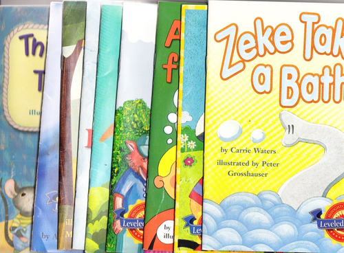 Houghton Mifflin Leveled Readers 9 Book Lot Beginning Readers Level 1-3 ...
