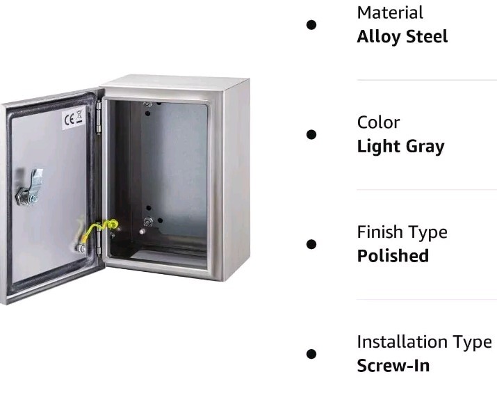 Lock Electrical Outlet Boxes Electrical Box W Hubbell Receptacle
