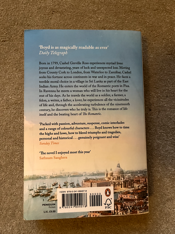 William Boyd - The Romantic (Paperback, 2023) | eBay UK