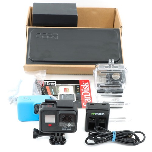 GOPRO PRO 7 BLACK WITH CASE AND ACCESSORIES OPEN BOX GIFT IDEA ...