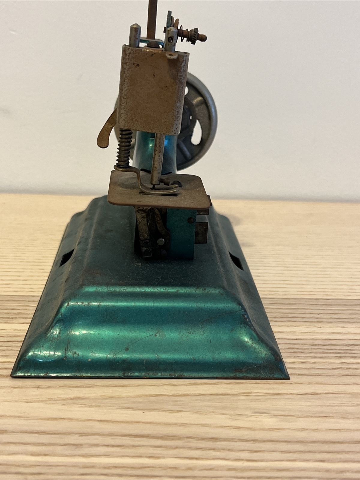 Original Teal Casige Child's Toy Sewing Machine Made in Germany British ...