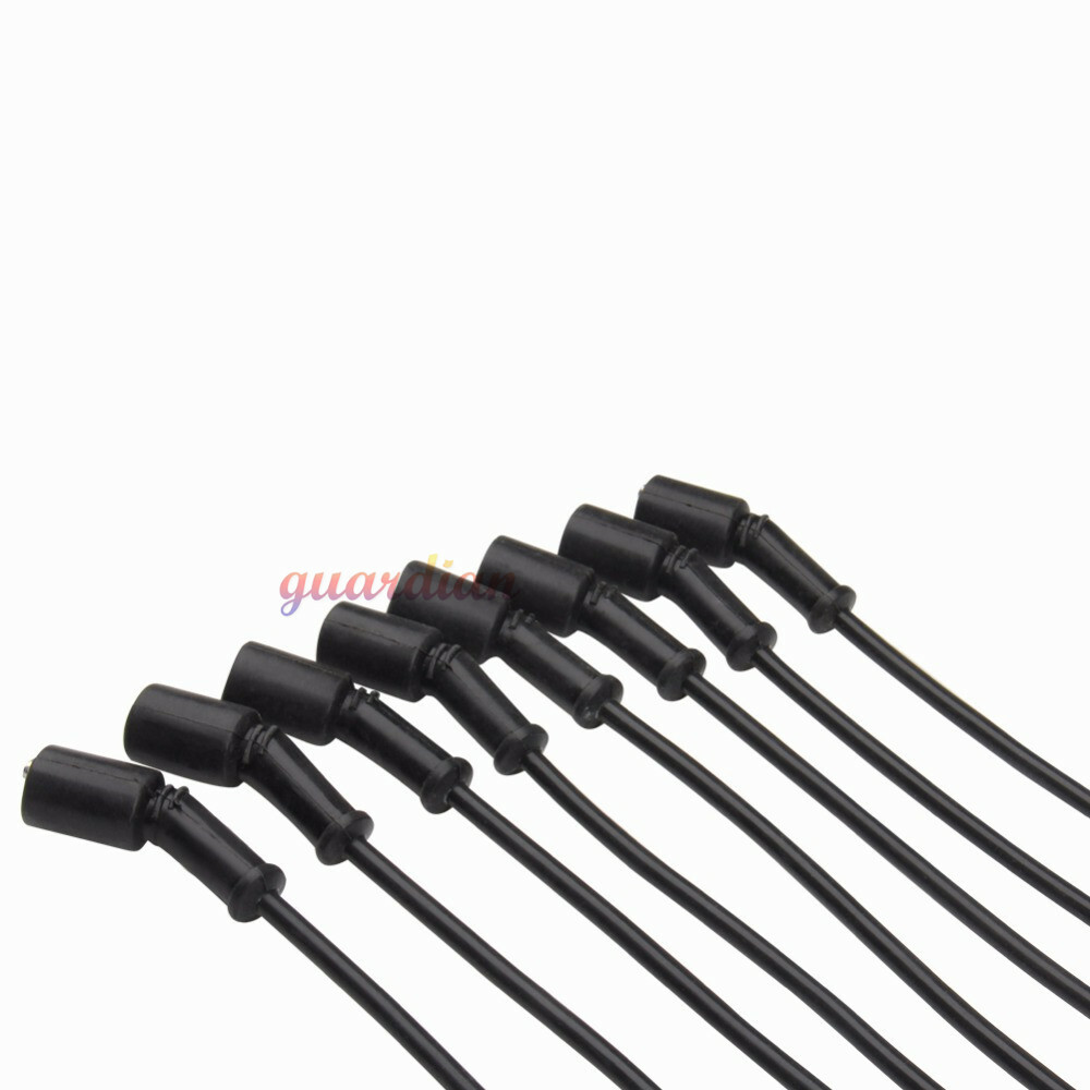 8x 7MM 9748HH Spark Plug Wire Set For Cadillac Chevrolet GM Hummer ...