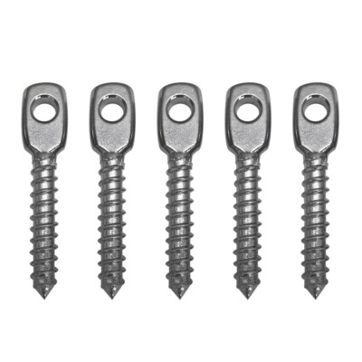 5 Pc 5/16'' - Lag Thread Size Stainless Steel T316 Threaded Eye Tab ...