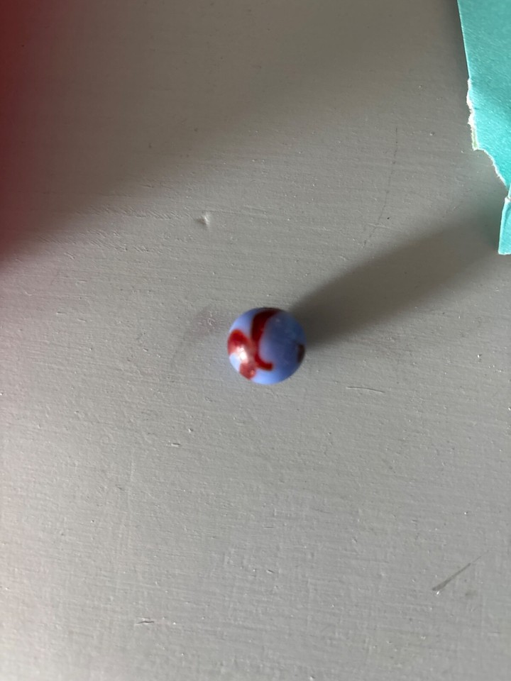 Rare Alley Agate Spiderman Marble Vintage Marbles “Looks like Spider-Man “ .64in | eBay