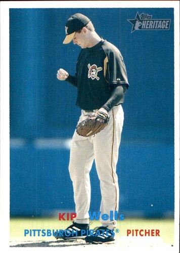 2006 Topps Heritage #385 Kip Wells PITTSBURGH PIRATES | eBay