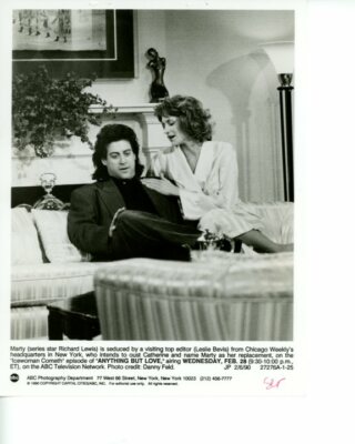 RICHARD LEWIS LESLIE BEVIS TV Original 7X9 Press Photo | eBay