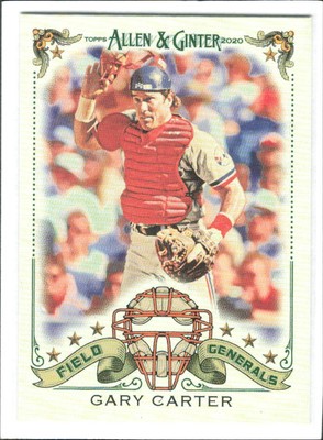 2020 Topps Allen & Ginter Gary Carter Field Generals #FG-3 Montreal ...