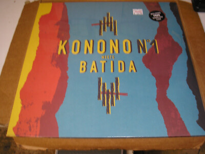Konono No. 1 - Konono No. 1 Meets Batida double LP new sealed Crammed ...