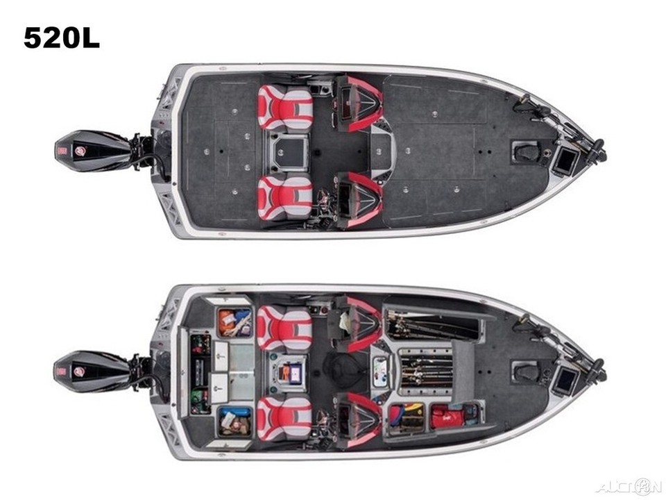 2020 Ranger Z 520L Tournament Fishing Bass Boat DC OB Evinrude E-TEC ...