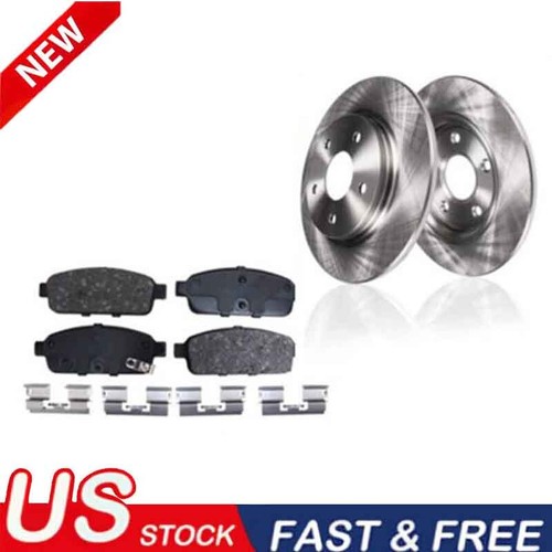 Rear Disc Brake Rotors and Pad for 2013 2014 2015 2016 Chevy Sonic Trax ...
