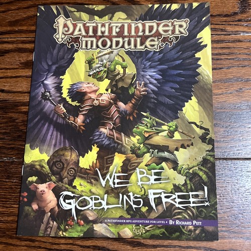 Pathfinder Module - WE BE GOBLINS FREE! Book (Paizo) Roleplying Game | eBay