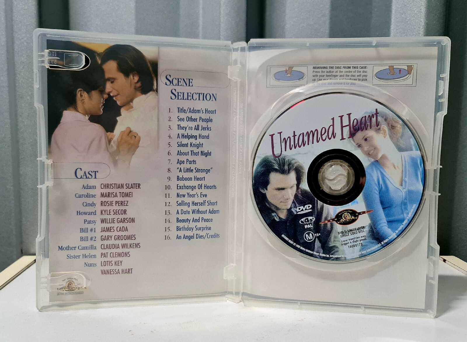 Untamed Heart - R4 DVD, Christian Slater, Rosie Perez, Marisa Tomei ...