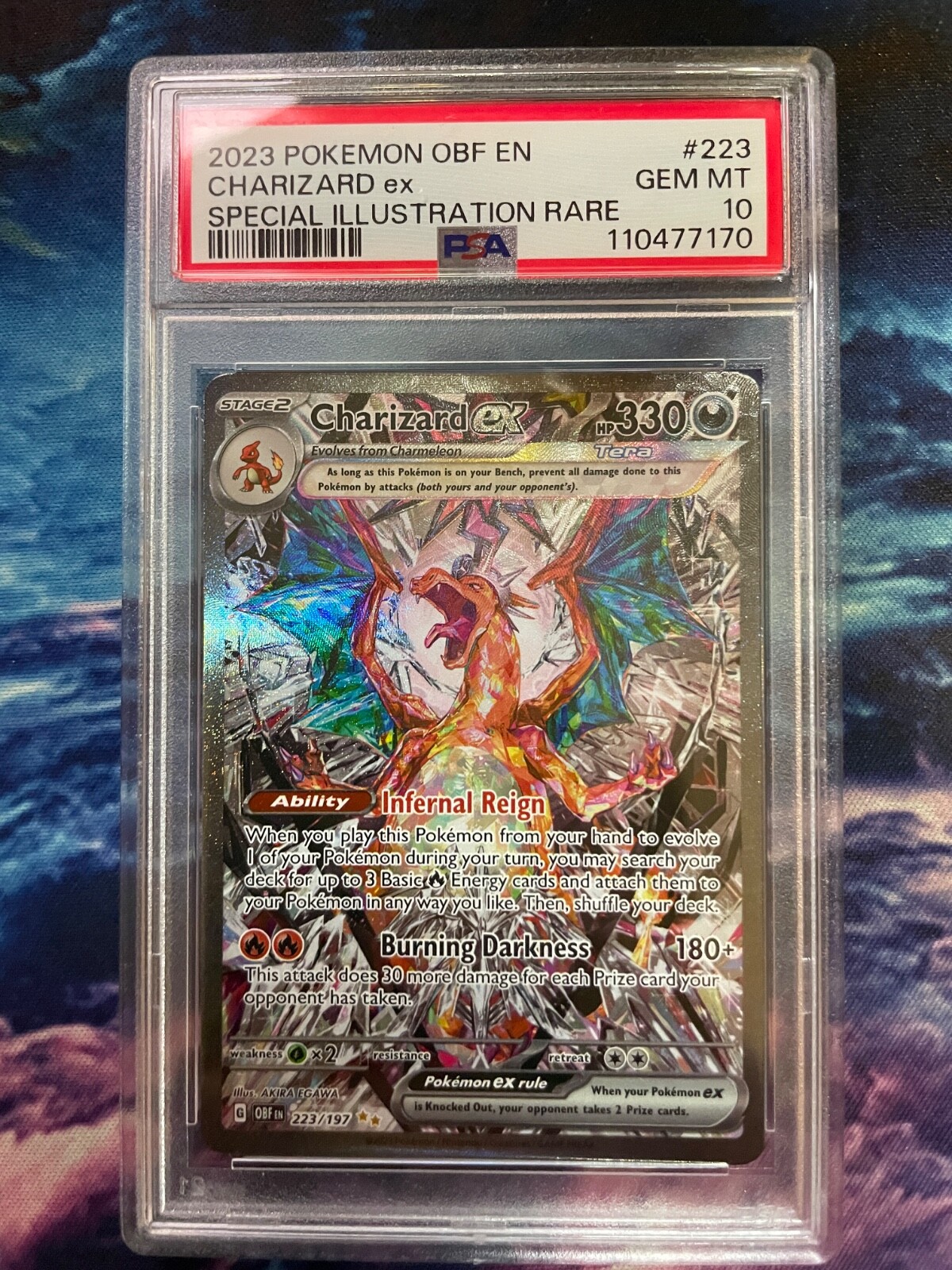 Charizard EX 2023 Scarlet & Violet: Obsidian Flames #223/197 Special ...