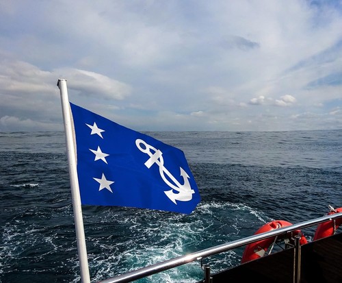 AGAS Past Commodore Officers Flag Outdoor-Indoor Flag-12"x18"- 200D ...