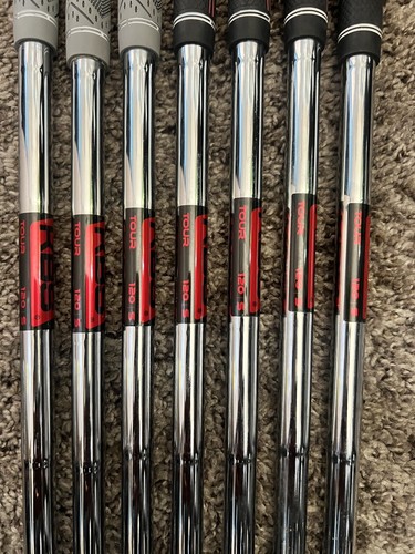 KBS TOUR 120 Stiff Flex Steel Iron Shaft Set (4-PW) .355" | eBay