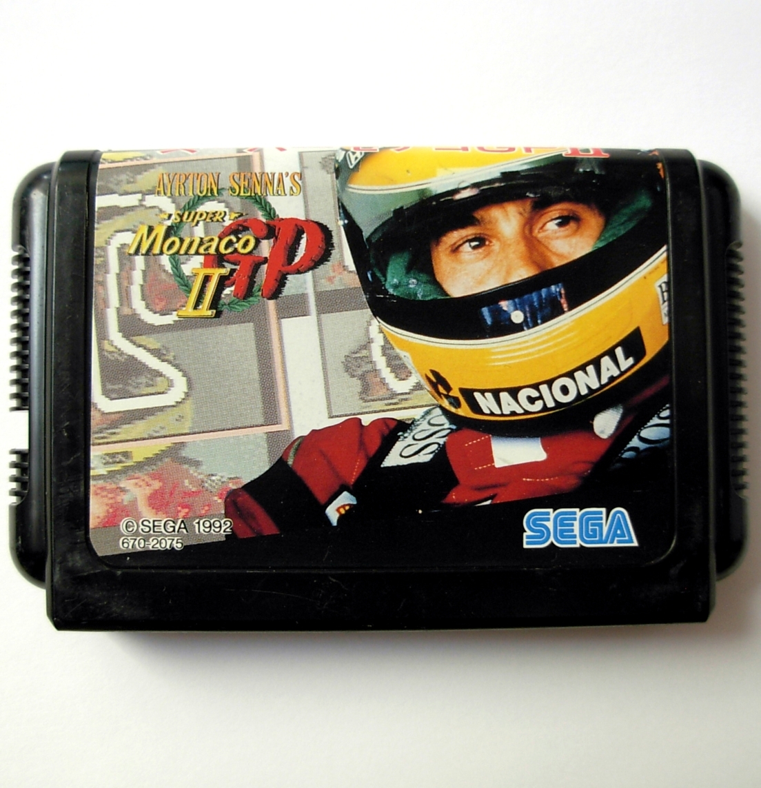Ayrton Senna SUPER MONACO GP 2 II (JAP) jeu Sega Megadrive / Game for ...