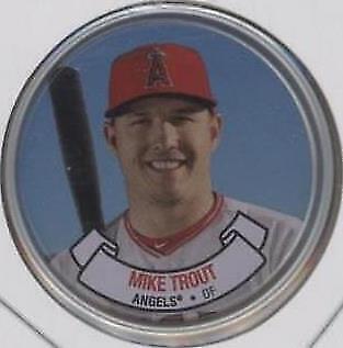 2017 Topps Archives - Retail Value Box Coins Mike Trout #C-19 for sale ...