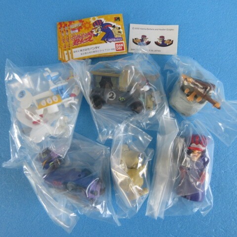 Chiki Machine Race Hg Series Figures All 6 Types Set Wakky Races Figure ...