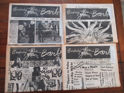 Berkeley Barb - underground newspaper - 4 issue lot from 1967 | eBay