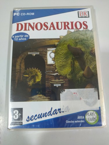 Dinosaurs Play & Learn Secondary - Game For PC CD-Rom Edition Spain | eBay