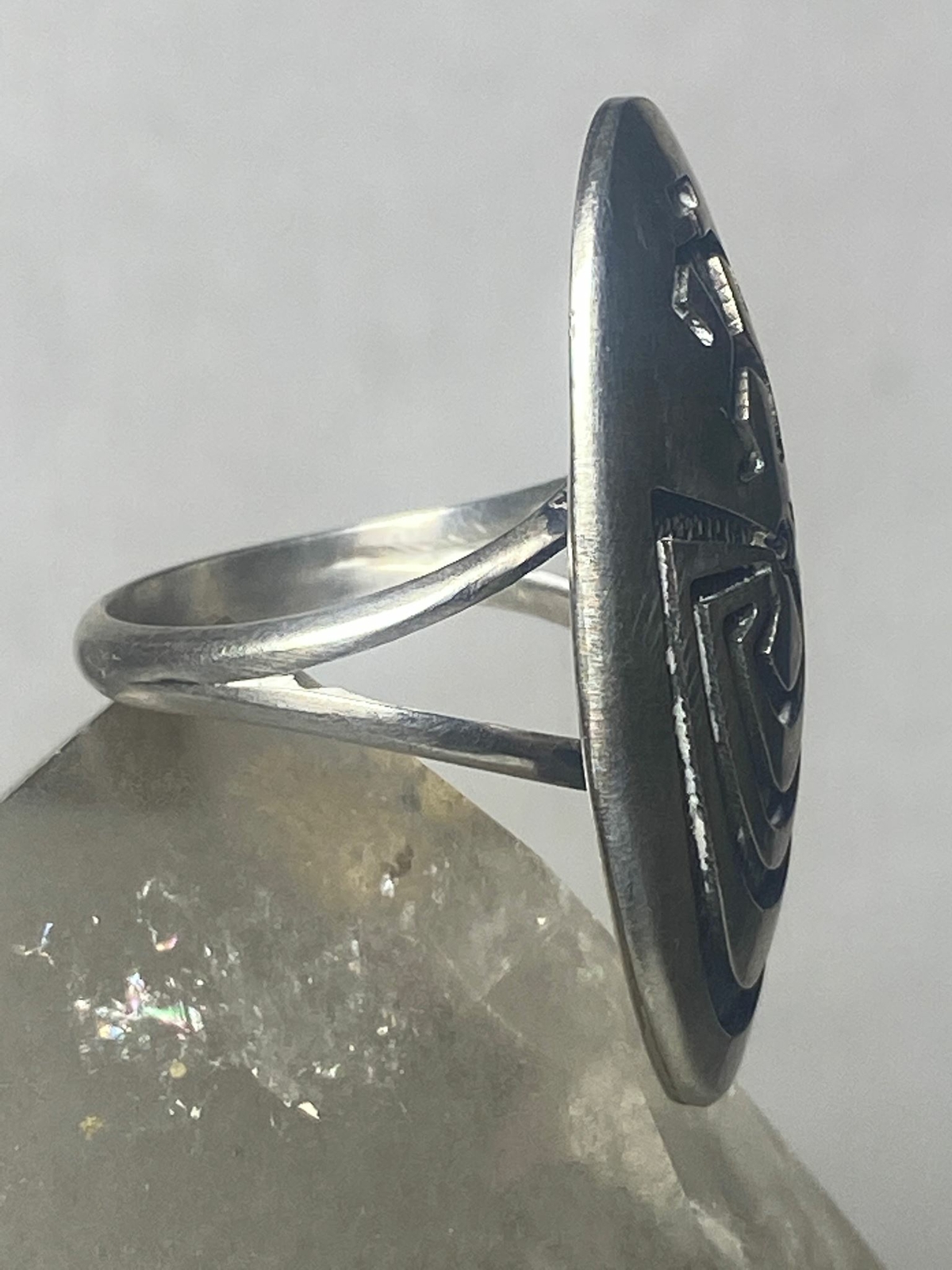 Man in the Maze ring sterling silver women IHMSS | eBay