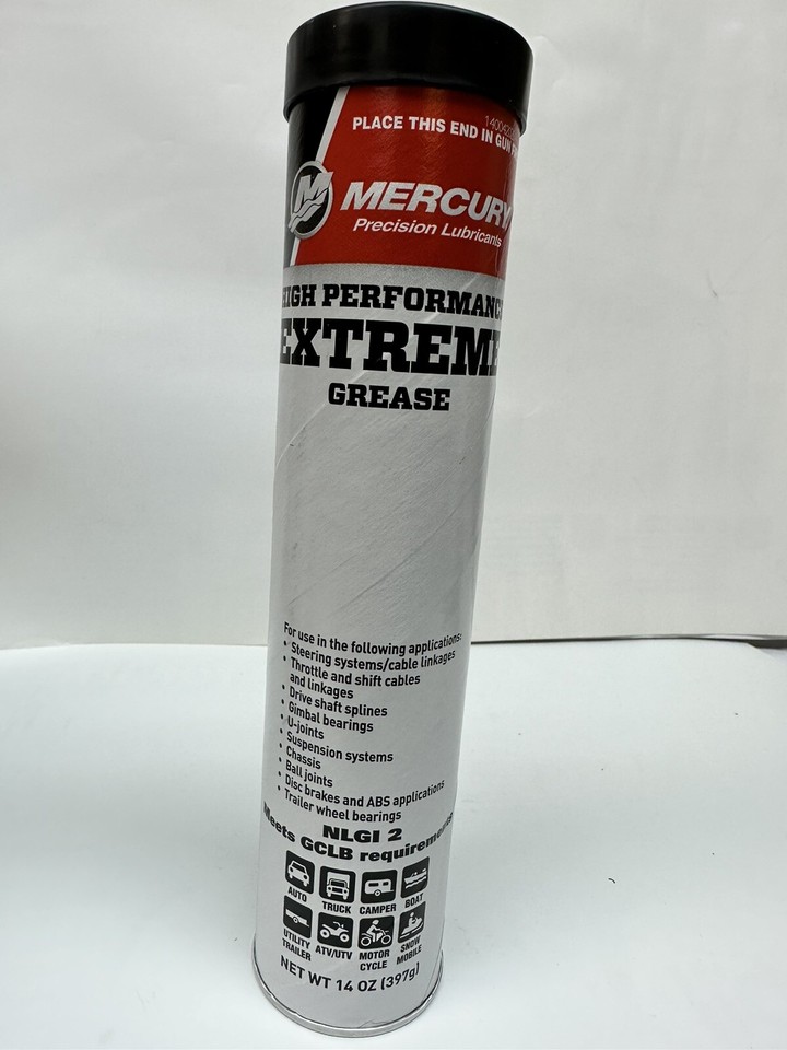 Mercury Marine High Performance Extreme Grease 14 oz 8M0071842 - 4-pack ...