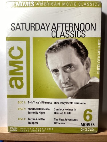 Saturday Afternoon Classics: (DVD 3 Disc Set) 6 Movies - Tarzan, Tracy ...